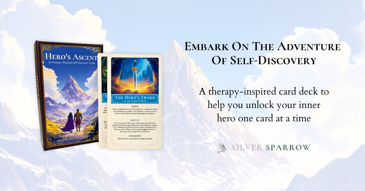 Silver Sparrow Cards | Fantasy-Themed Self Discovery Cards